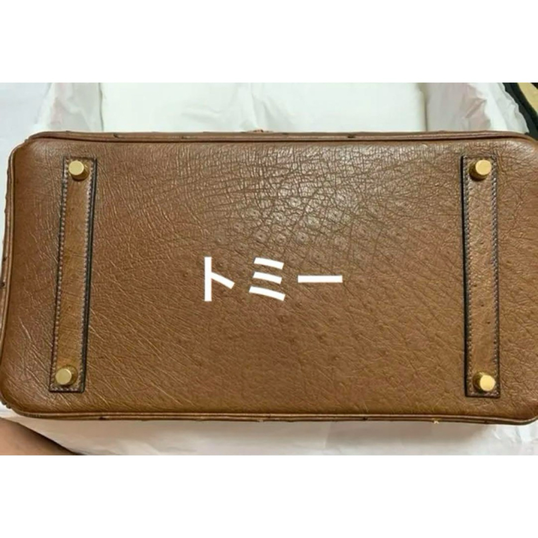 HERMES - エルメス バーキン35 オーストリッチ 駝鳥皮の通販 by HERMES - エルメス バーキン35 オーストリッチ 駝鳥皮の通販 by