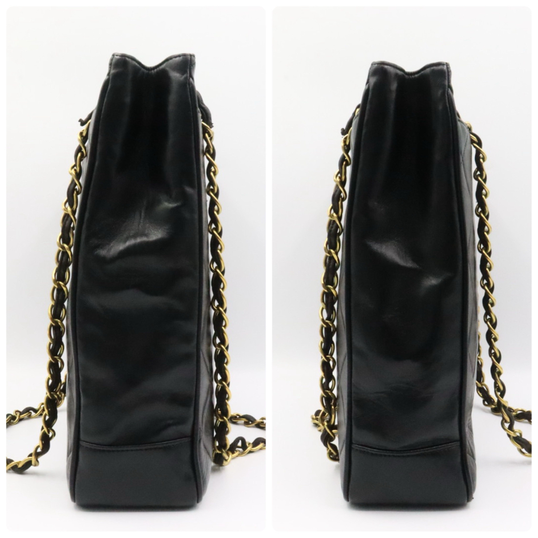 CHANEL - 美品 シャネル ラムスキン デカココ チェーン CHANEL - 美品 シャネル ラムスキン デカココ チェーン
