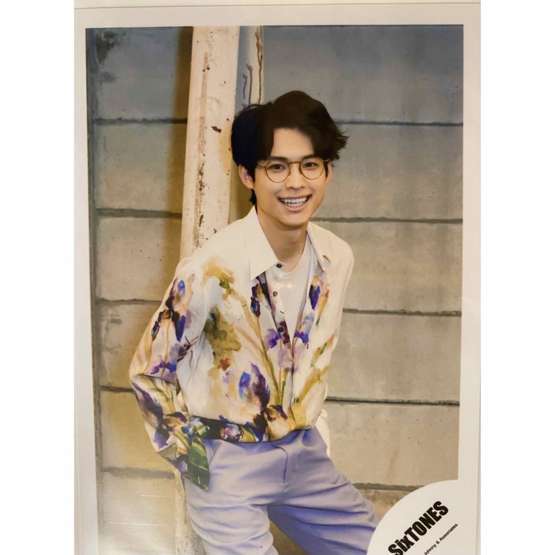 SixTONES - 松村北斗 公式写真の通販 by saki's shop SixTONES - 松村北斗 公式写真の通販 by saki's shop