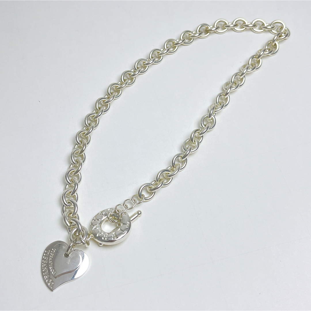 Tiffany & Co. - 1203 ティファニー ダブルハート トグル Tiffany & Co. - 1203 ティファニー ダブルハート トグル