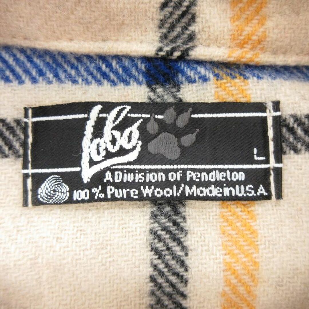 PENDLETON - XL☆古着 ペンドルトン PENDLETON 長袖 ウール PENDLETON - XL☆古着 ペンドルトン PENDLETON 長袖 ウール
