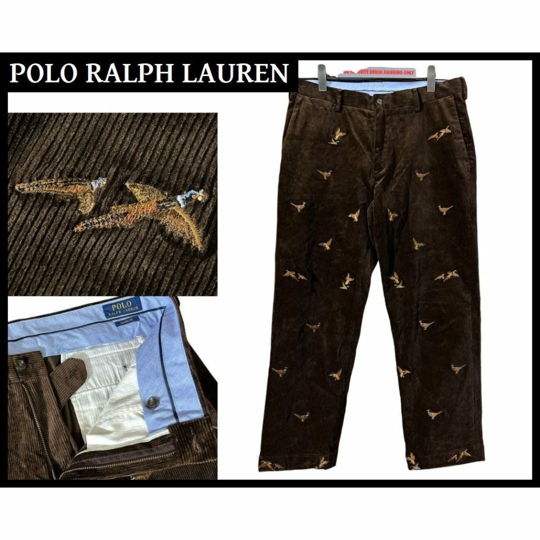 POLO RALPH LAUREN - 美品 ポロ ラルフローレン 鴨 ダック 刺繍 POLO RALPH LAUREN - 美品 ポロ ラルフローレン 鴨 ダック 刺繍