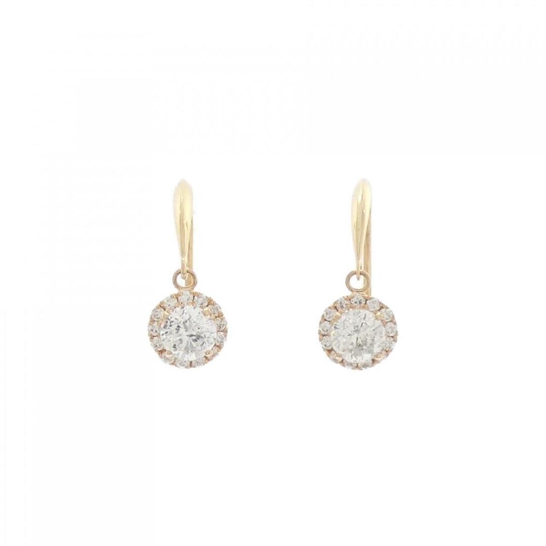 K18PG/K18YG ダイヤモンド ピアス 0.753CT K18PG/K18YG ダイヤモンド ピアス 0.753CT