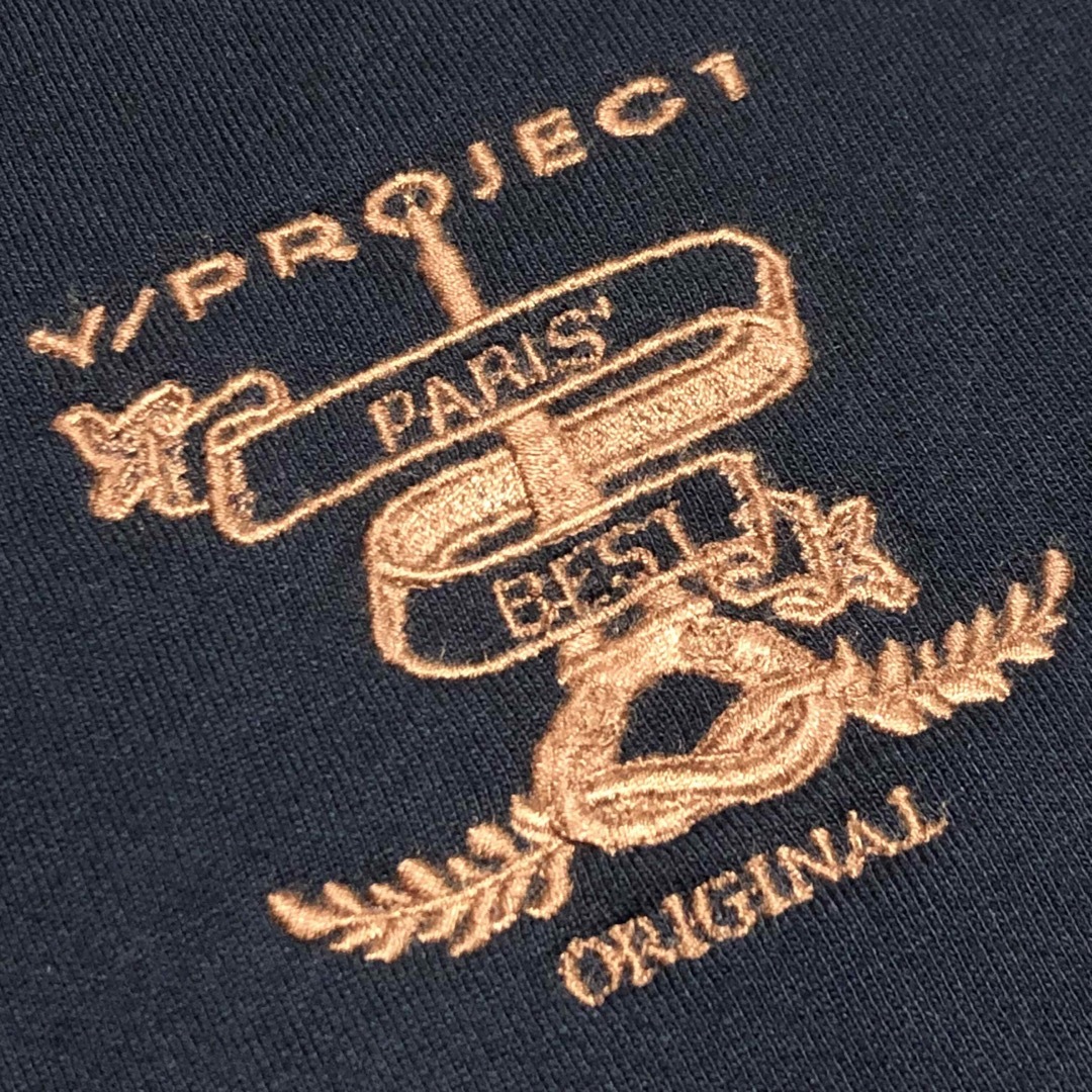 未使用タグ付き Y/PROJECT ワイプロジェクト スウェット 刺繍 未使用タグ付き Y/PROJECT ワイプロジェクト スウェット 刺繍