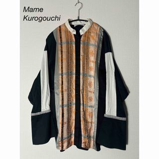 mame(ストライプ ・ シャツ/ブラウス(長袖/七分))のフリマ mame(ストライプ ・ シャツ/ブラウス(長袖/七分))のフリマ