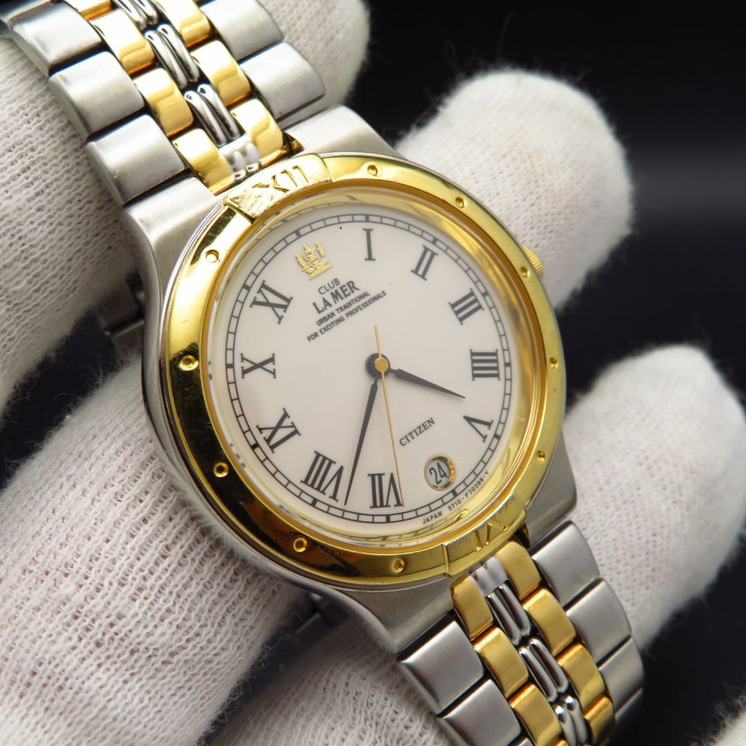 CITIZEN - CITIZEN CLUB LA MER 腕時計 デイト ローマン コンビ CITIZEN - CITIZEN CLUB LA MER 腕時計 デイト ローマン コンビ