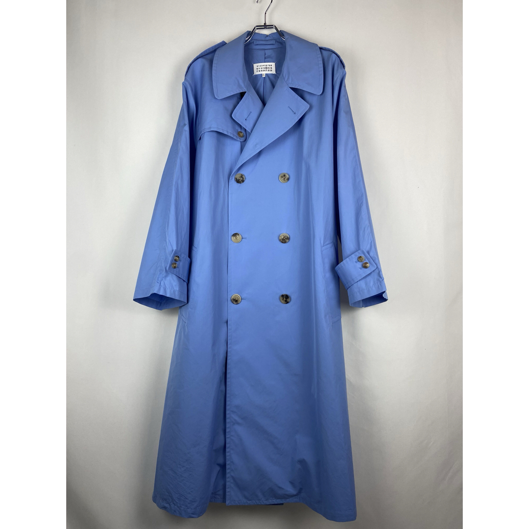 Maison Margiela 19ss オーバーサイズ ブルー トレンチコート Maison Margiela 19ss オーバーサイズ ブルー トレンチコート