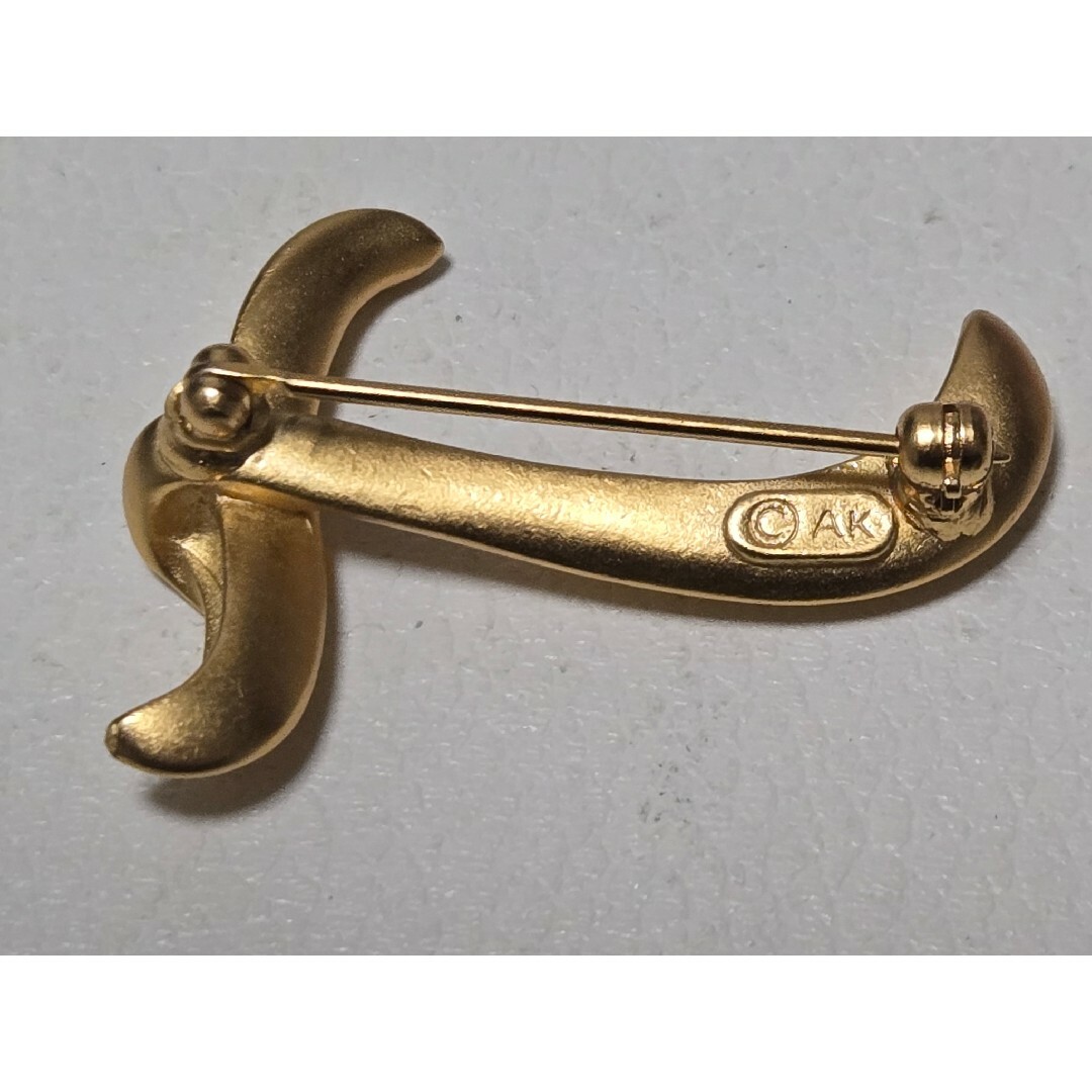 AK刻印 ブローチ ヴィンテージ ゴールド アクセサリー 貴金属 AK刻印 ブローチ ヴィンテージ ゴールド アクセサリー 貴金属