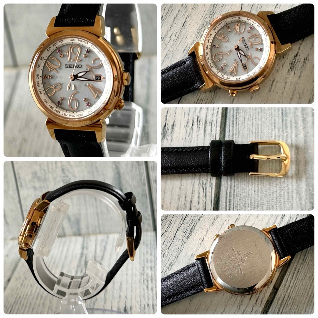 SEIKO - 【限定】SEIKO ルキア 腕時計 1B25-0AF0 電波ソーラー SEIKO - 【限定】SEIKO ルキア 腕時計 1B25-0AF0 電波ソーラー