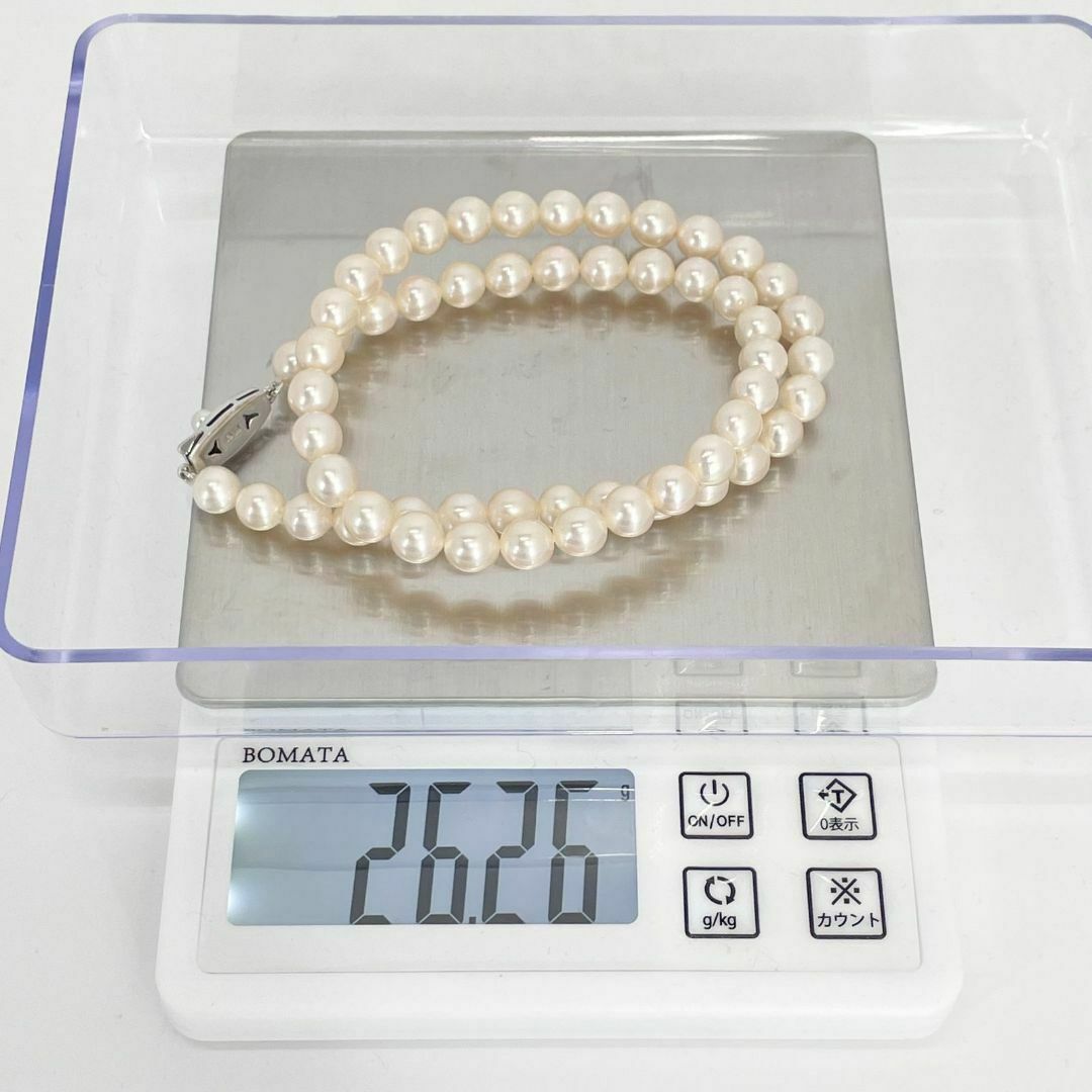 TASAKI - 田崎真珠 パール【6.8mm】ネックレス タサキ /24-631の TASAKI - 田崎真珠 パール【6.8mm】ネックレス タサキ /24-631の