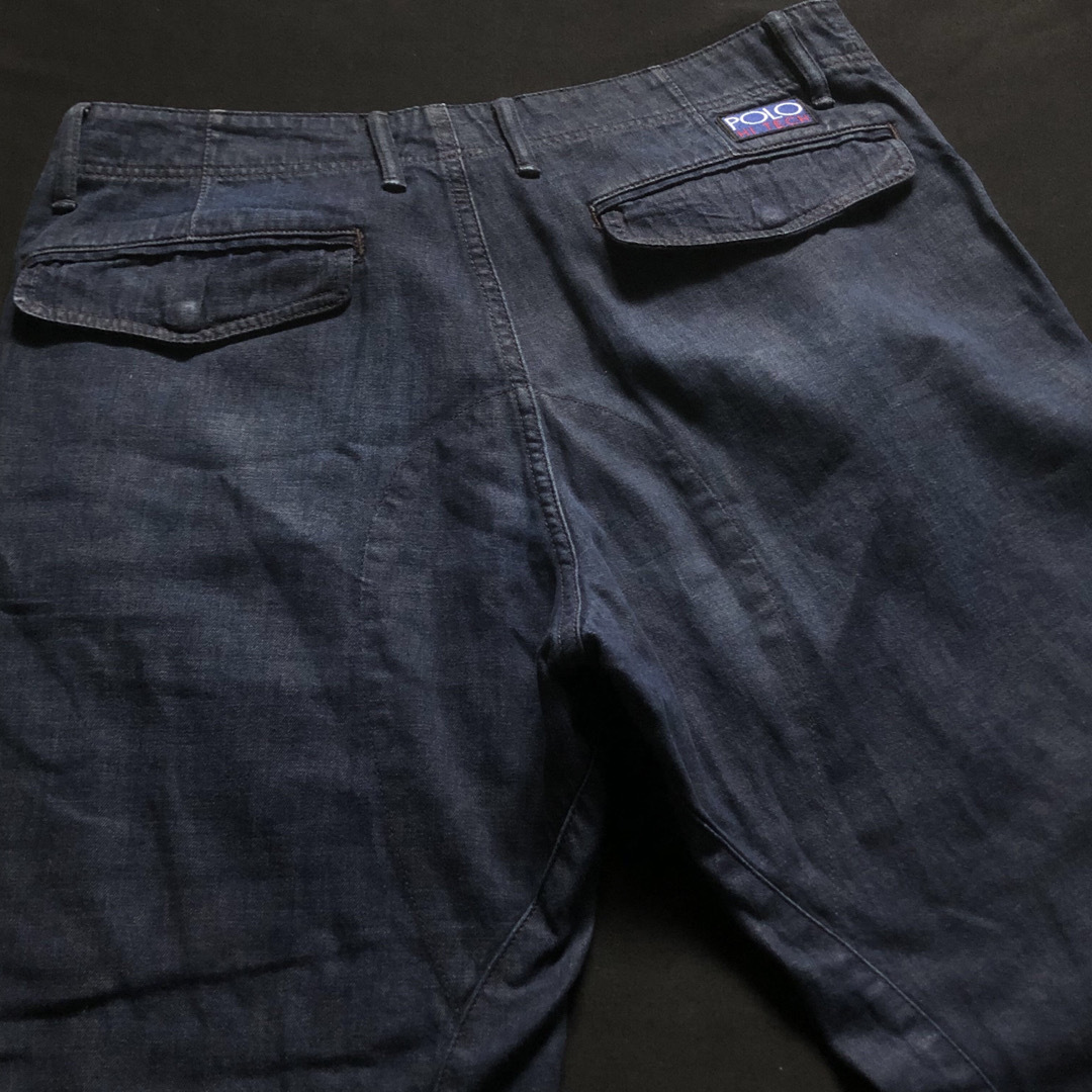 polo hi tech デニムジョガーパンツ 美品 ポロハイテック ポロスポ polo hi tech デニムジョガーパンツ 美品 ポロハイテック ポロスポ