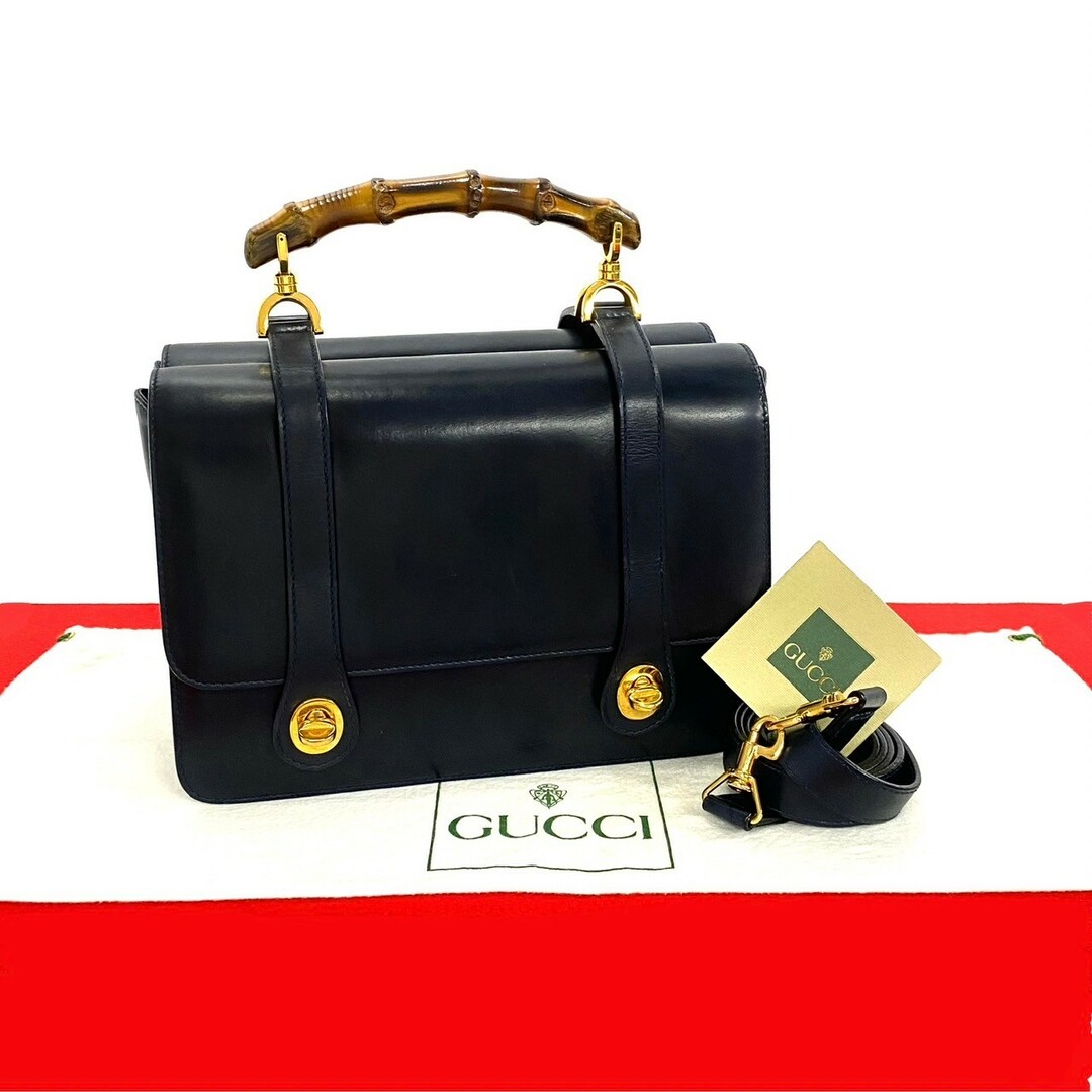 極 美品 GUCCI オールドグッチ ヴィンテージ バンブー ターン 極 美品 GUCCI オールドグッチ ヴィンテージ バンブー ターン