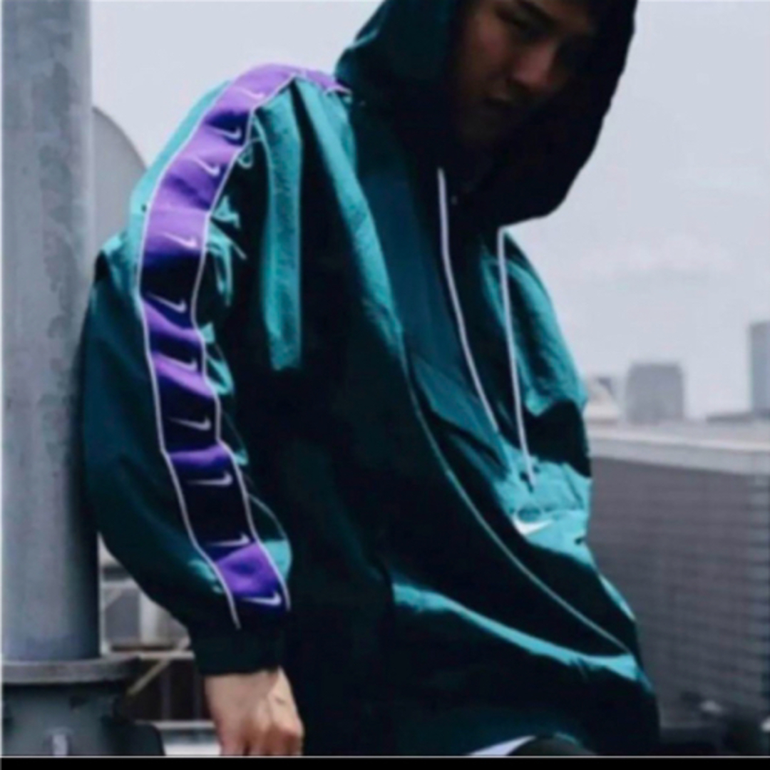 完売 NIKE ナイキ BIG SWOOSH ハーフジップ アノラック ナイロン 完売 NIKE ナイキ BIG SWOOSH ハーフジップ アノラック ナイロン