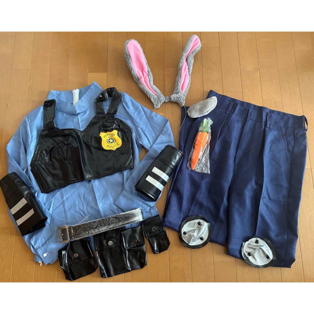 ディズニー ズートピア ジュディ・ポップス 衣装 警察官 ポリス ディズニー ズートピア ジュディ・ポップス 衣装 警察官 ポリス