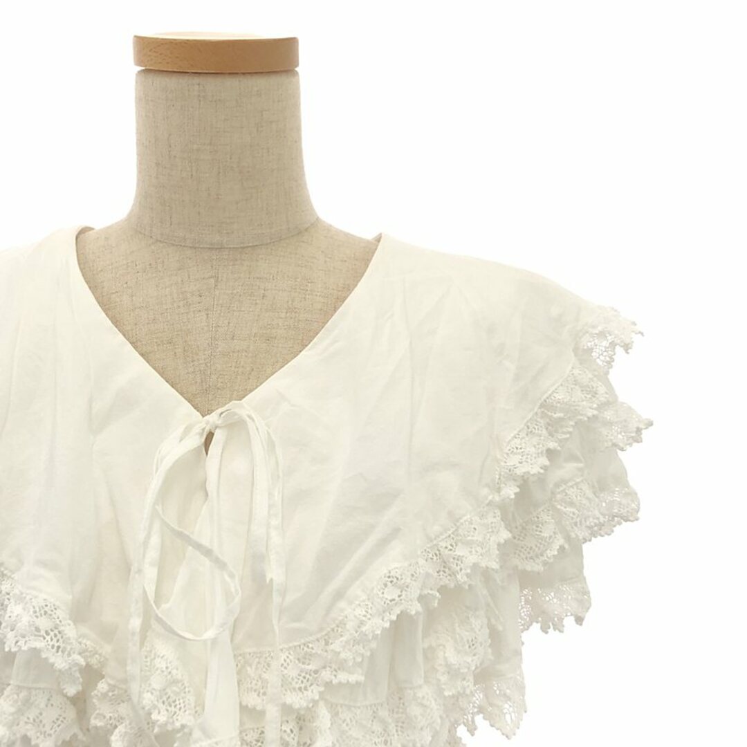 美品】 FUMIE=TANAKA / フミエタナカ | FRILL NECK / レース 美品】 FUMIE=TANAKA / フミエタナカ | FRILL NECK / レース