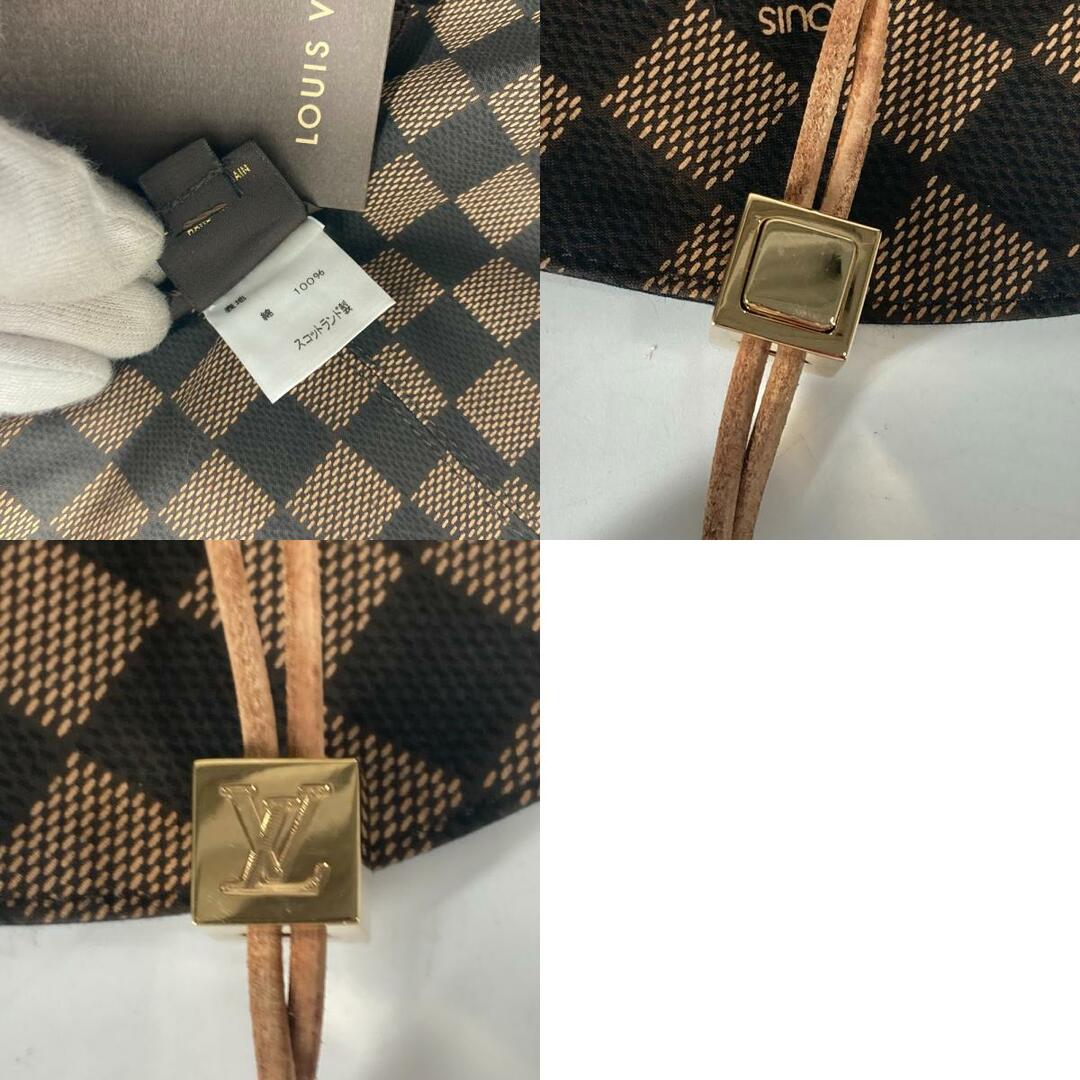 LOUIS VUITTON - ルイヴィトン LOUIS VUITTON 紐付き つば広 LOUIS VUITTON - ルイヴィトン LOUIS VUITTON 紐付き つば広