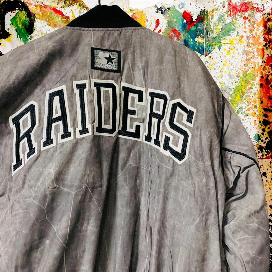 レイダース メンズ アウター ブルゾン スタジャン 上着 新品 NFL レイダース メンズ アウター ブルゾン スタジャン 上着 新品 NFL