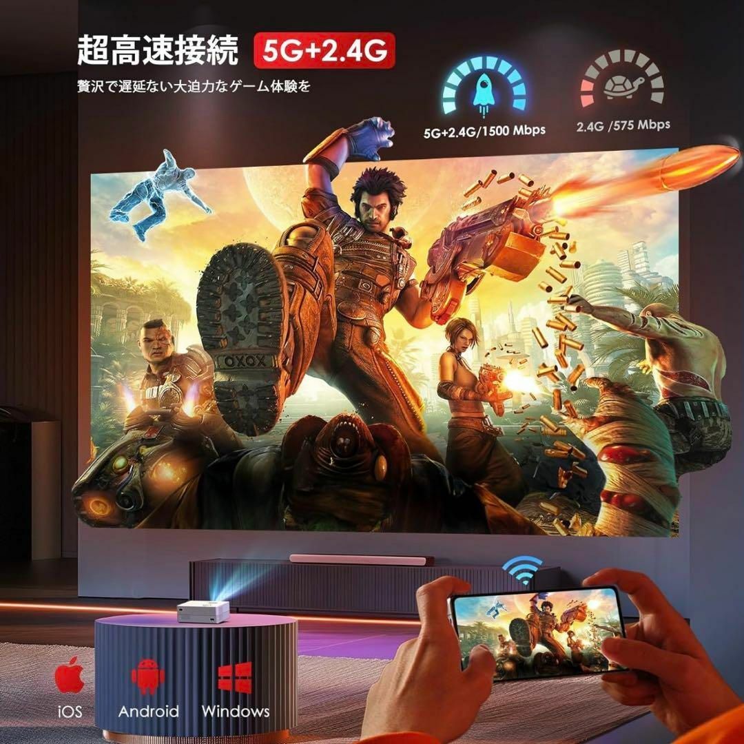 新品 JOWLURK プロジェクター 1080P K対応 未開封品の通販 by 新品 JOWLURK プロジェクター 1080P K対応 未開封品の通販 by