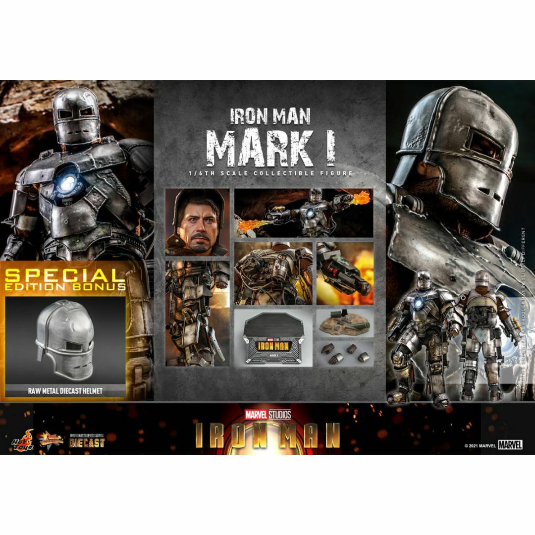 ホットトイズ 1/6 アイアンマン・マーク1[ボーナス ホットトイズ 1/6 アイアンマン・マーク1[ボーナス