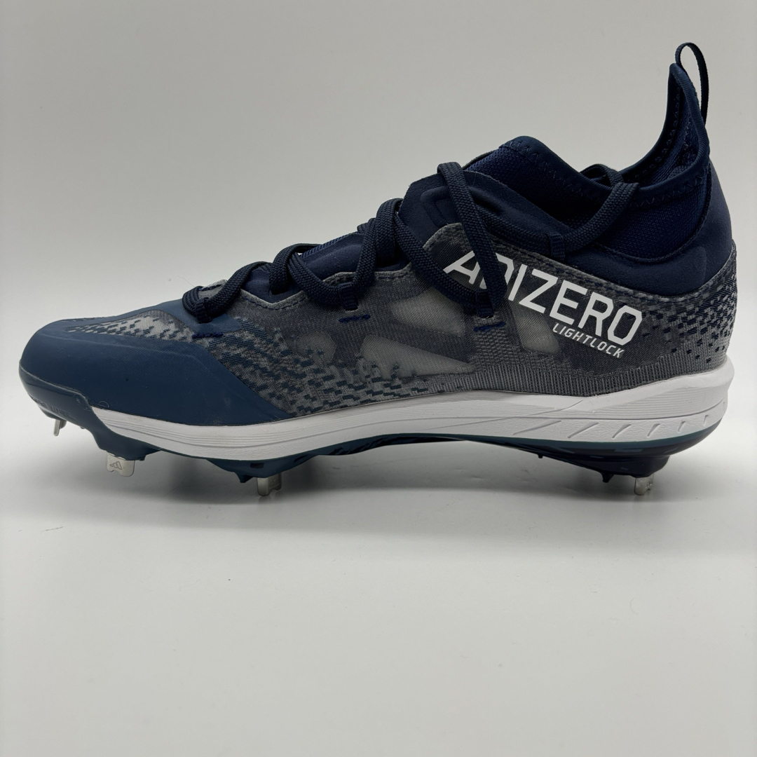 adidas - adidas 野球 スパイク ネイビー 紺 金具 27.5㎝ ミドル adidas - adidas 野球 スパイク ネイビー 紺 金具 27.5㎝ ミドル