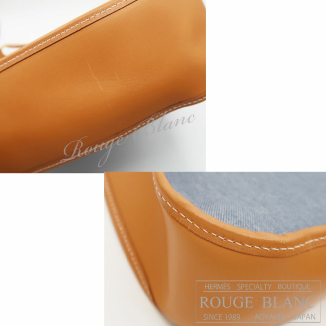 HERMES - エルメス エヴリン PM/29 デニム×ナチュラルベージュ HERMES - エルメス エヴリン PM/29 デニム×ナチュラルベージュ