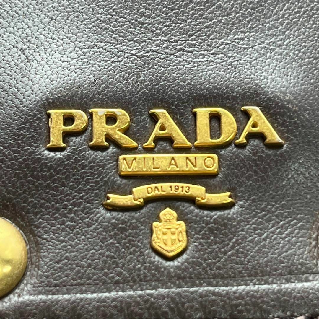 PRADA 2way ギャザー トートバッグ ショルダーバッグ ギャランティ付 PRADA 2way ギャザー トートバッグ ショルダーバッグ ギャランティ付