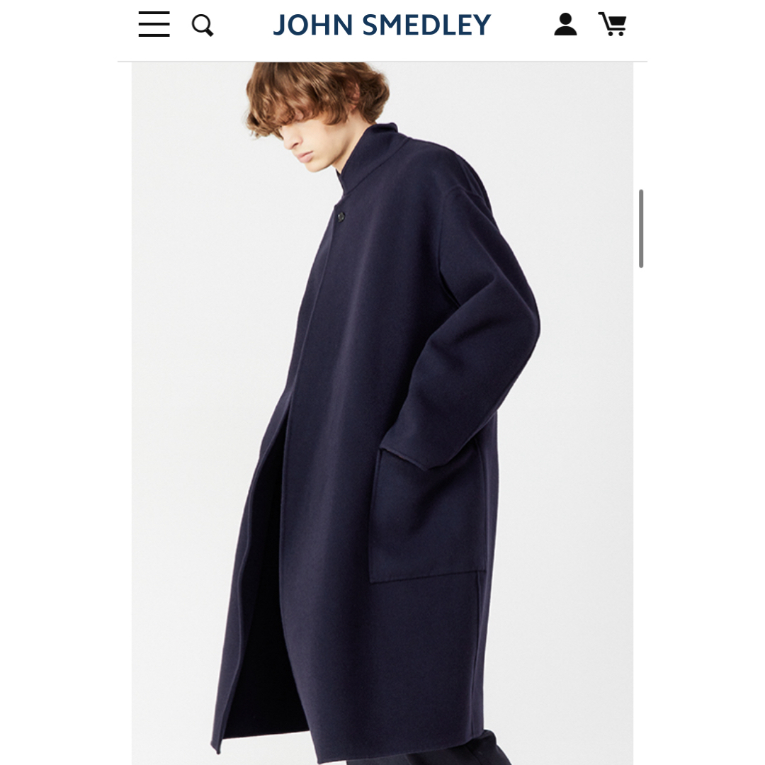 JOHN SMEDLEY - K様専用 ジョンスメドレー バルマカーンコートの JOHN SMEDLEY - K様専用 ジョンスメドレー バルマカーンコートの