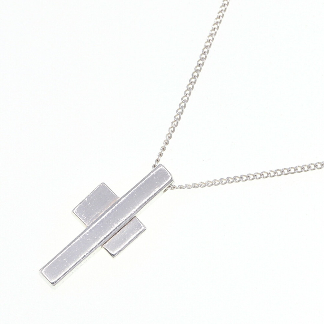 グッチ ネックレス ベビー ファンシークロス SV 中古 グッチ ネックレス ベビー ファンシークロス SV 中古