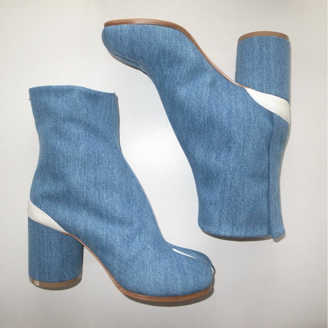 margiela マルジェラ 足袋ブーツ tabi 35 denim デニム margiela マルジェラ 足袋ブーツ tabi 35 denim デニム
