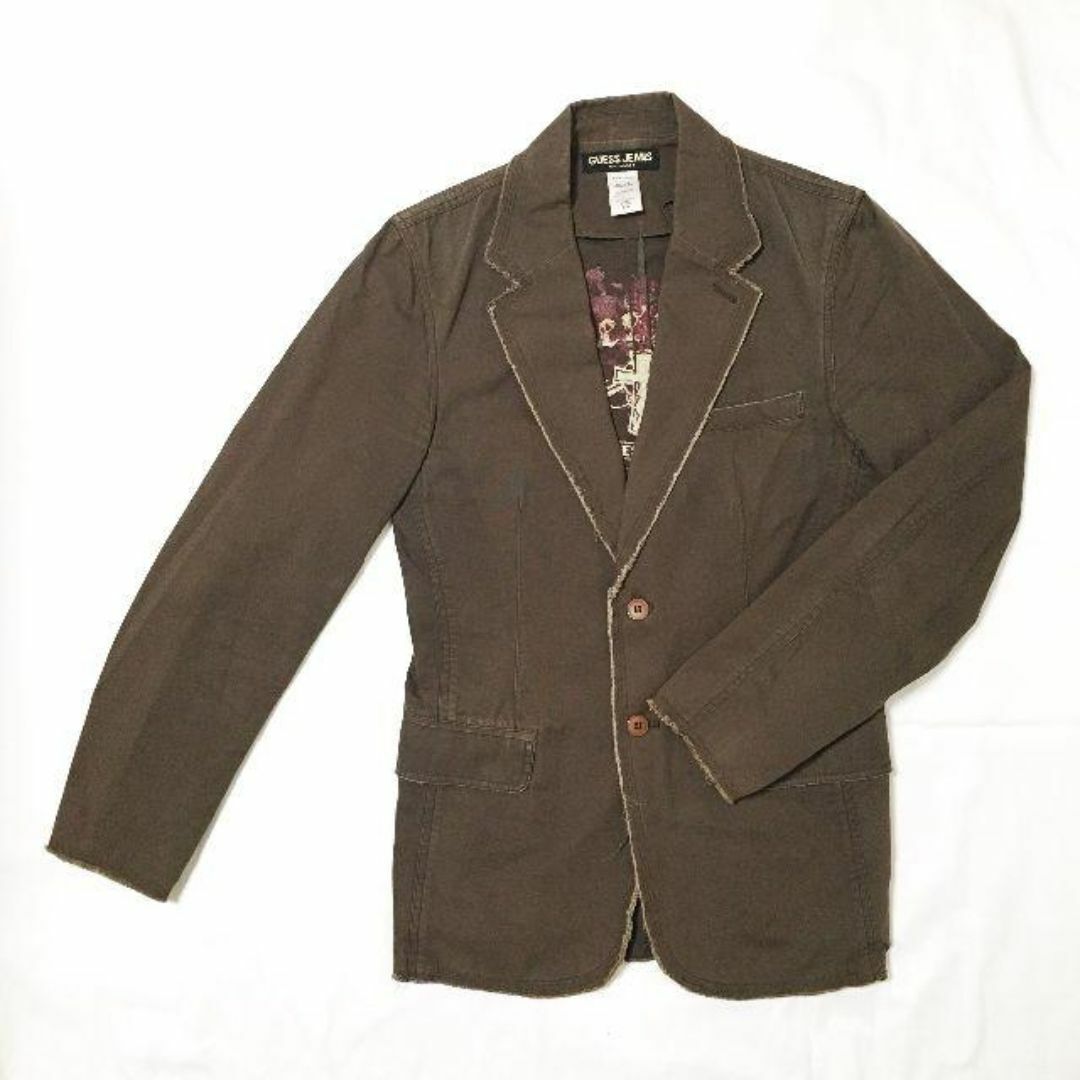 GUESS - 【美品】GUESS テーラードジャケット Lサイズの通販 by GUESS - 【美品】GUESS テーラードジャケット Lサイズの通販 by