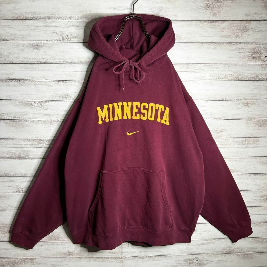 入手困難!!】ナイキ ✈︎刺繍 アーチロゴ ゆるだぼ Minnesota 入手困難!!】ナイキ ✈︎刺繍 アーチロゴ ゆるだぼ Minnesota