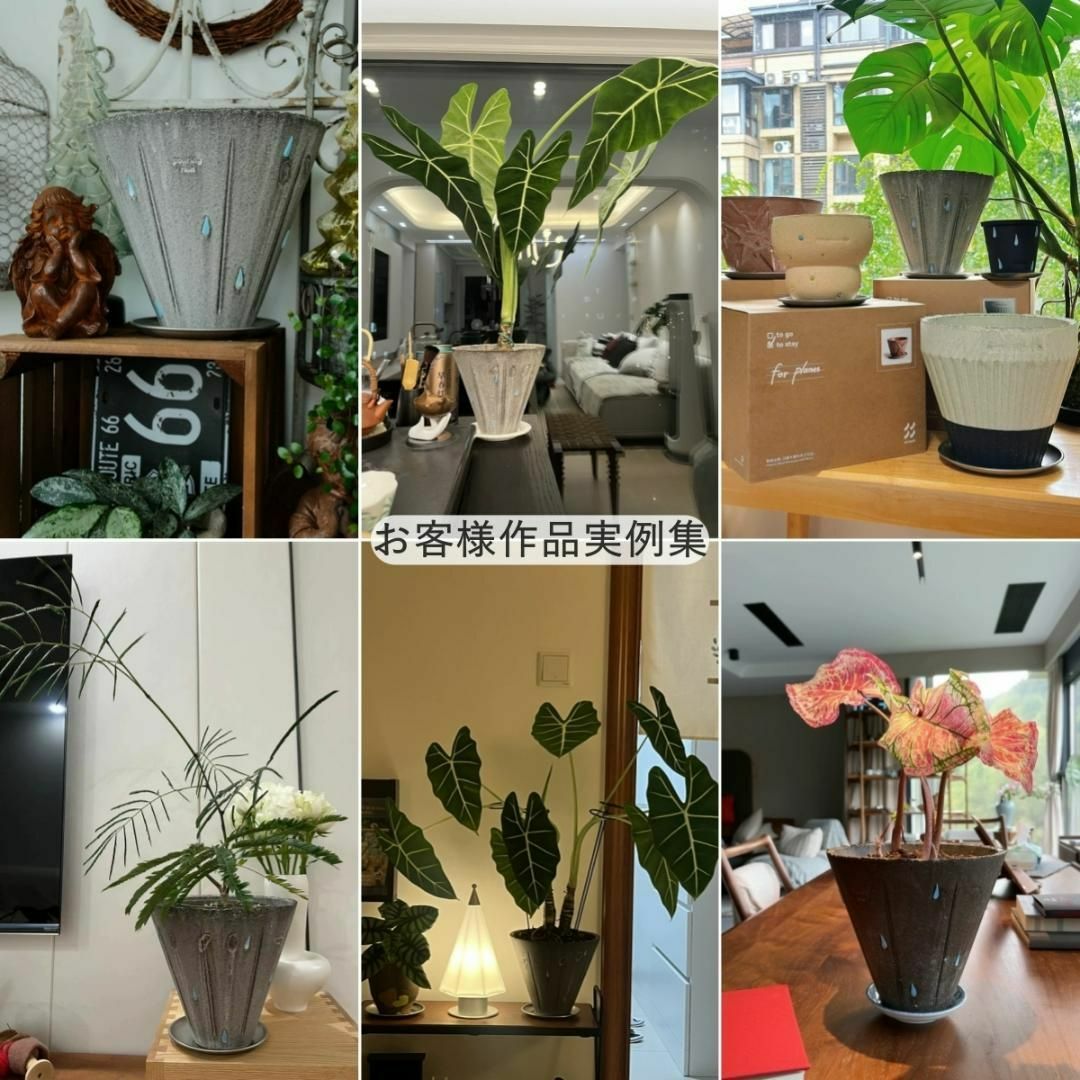 N0281 ciireals 手づくり 高品質 素焼鉢 植木鉢 通気デザイン抜群 N0281 ciireals 手づくり 高品質 素焼鉢 植木鉢 通気デザイン抜群