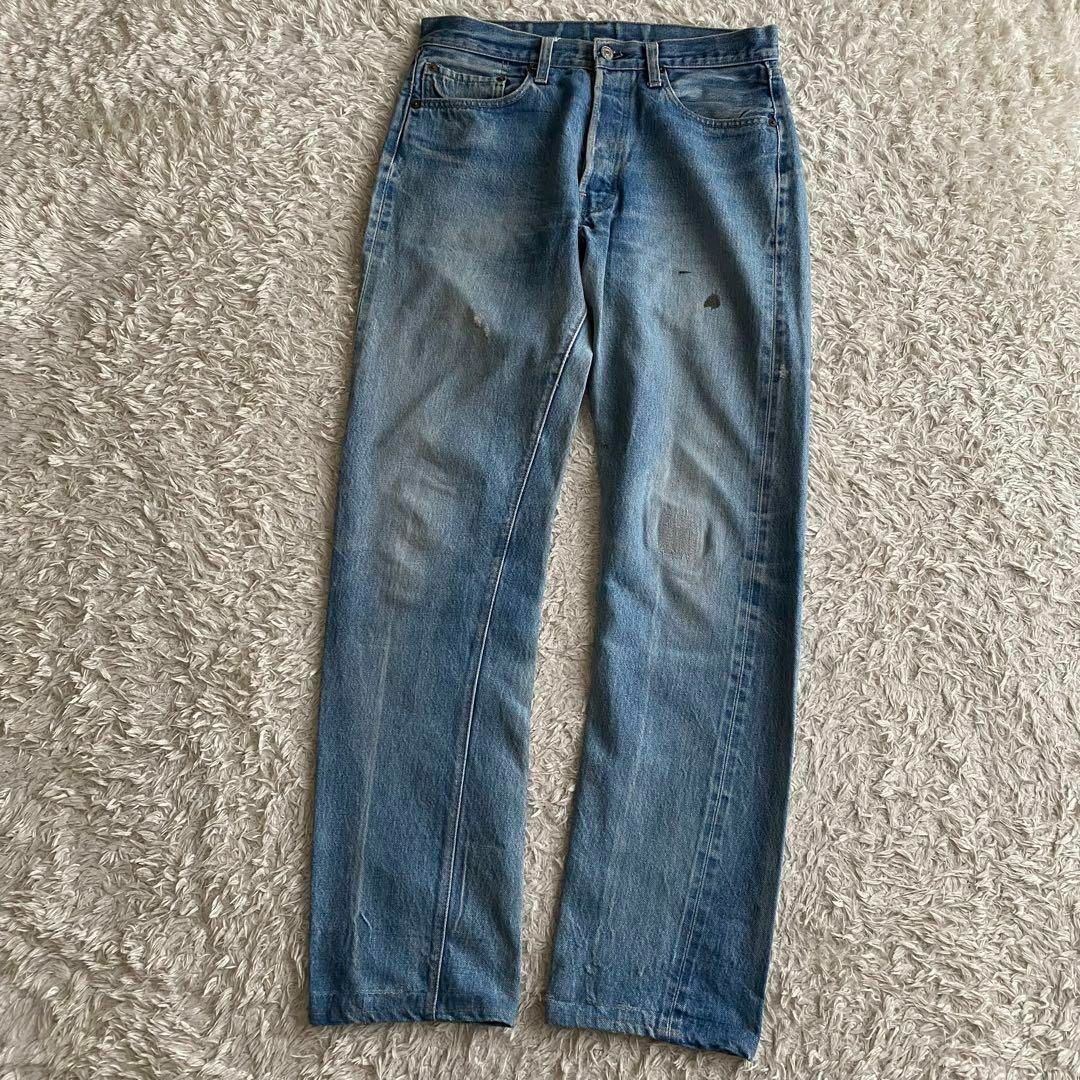 70s リーバイス 501 66後期 赤耳 刻印6 USA製 ジーパン W33 70s リーバイス 501 66後期 赤耳 刻印6 USA製 ジーパン W33