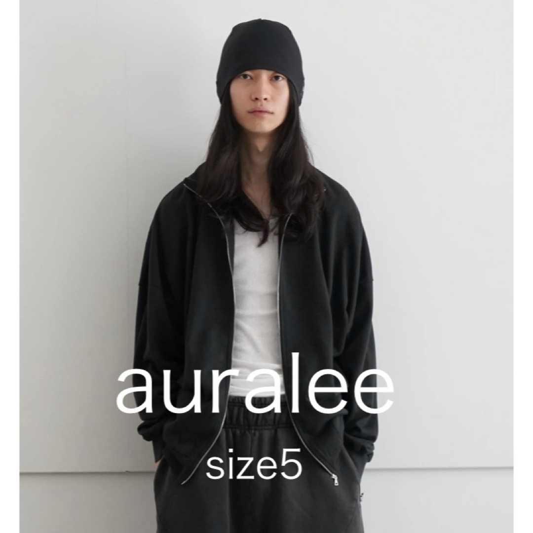 AURALEE - 今期即完 SUPER HIGH GAUGE SWEAT ZIP BLOUSONの通販 AURALEE - 今期即完 SUPER HIGH GAUGE SWEAT ZIP BLOUSONの通販
