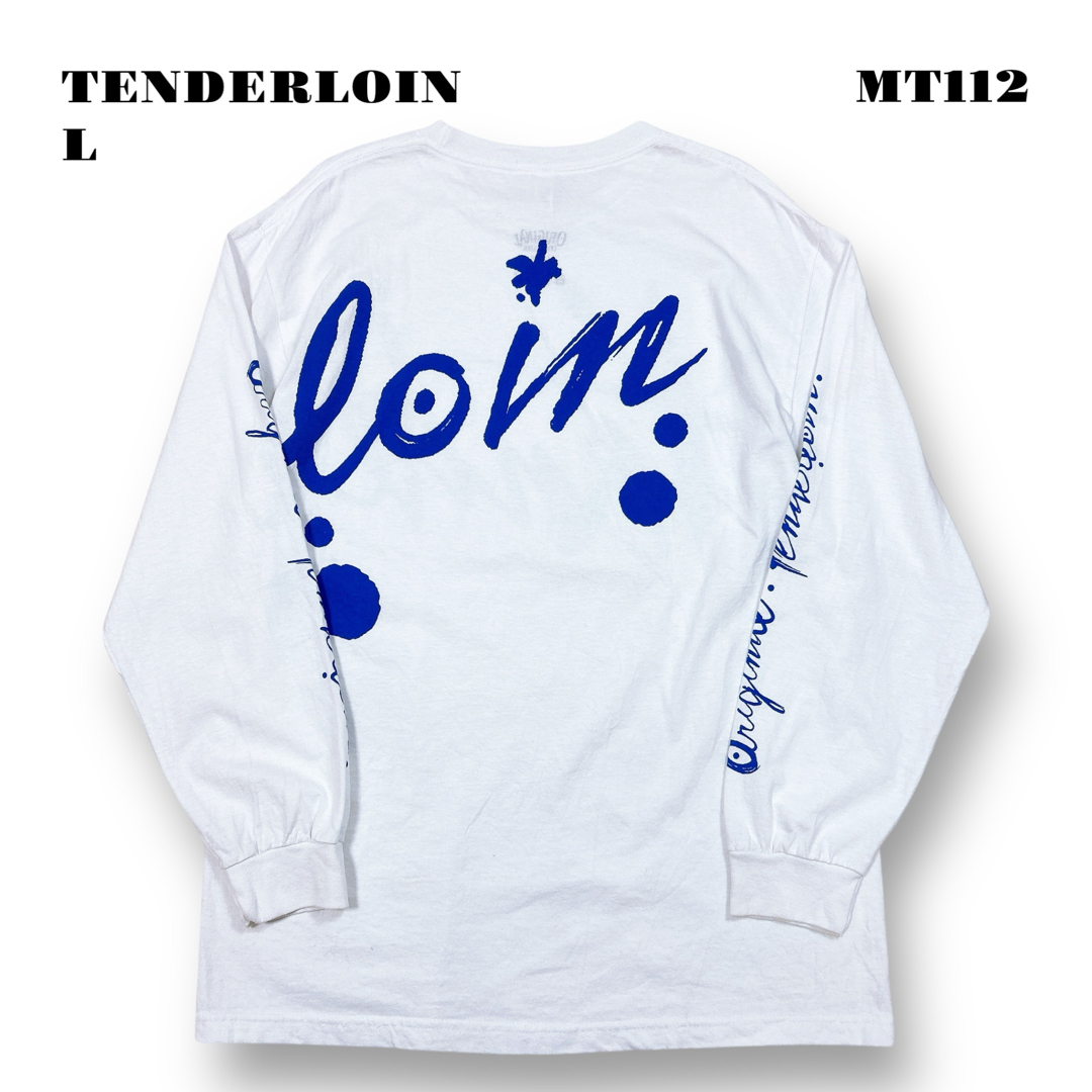 TENDERLOIN - 本店限定! TENDERLOIN 長袖Tシャツ ロンT TENDERLOIN - 本店限定! TENDERLOIN 長袖Tシャツ ロンT