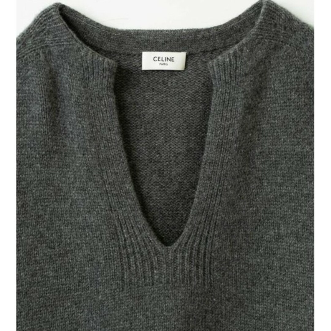 CELINE - 希少品 セリーヌ セーター ニット Vネック レディース CELINE - 希少品 セリーヌ セーター ニット Vネック レディース
