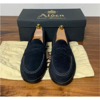 Alden - Alden タッセルローファー コードバン 手縫いモカ 試着 Alden - Alden タッセルローファー コードバン 手縫いモカ 試着