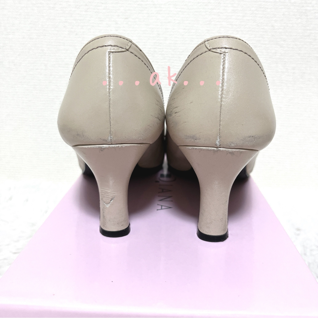 DIANA - DIANA パンプス ベージュ リボン 23cm ダイアナ WELL DIANA - DIANA パンプス ベージュ リボン 23cm ダイアナ WELL