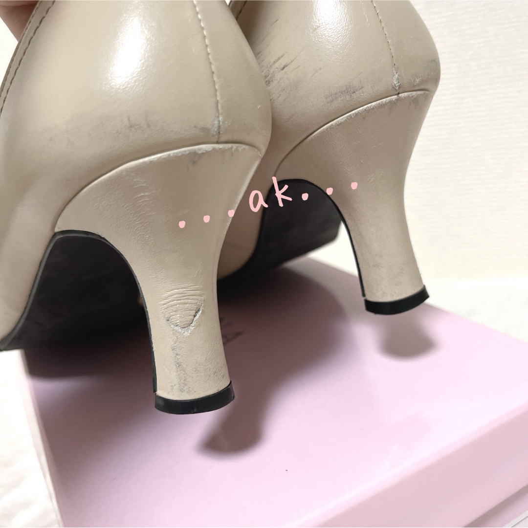 DIANA - DIANA パンプス ベージュ リボン 23cm ダイアナ WELL DIANA - DIANA パンプス ベージュ リボン 23cm ダイアナ WELL