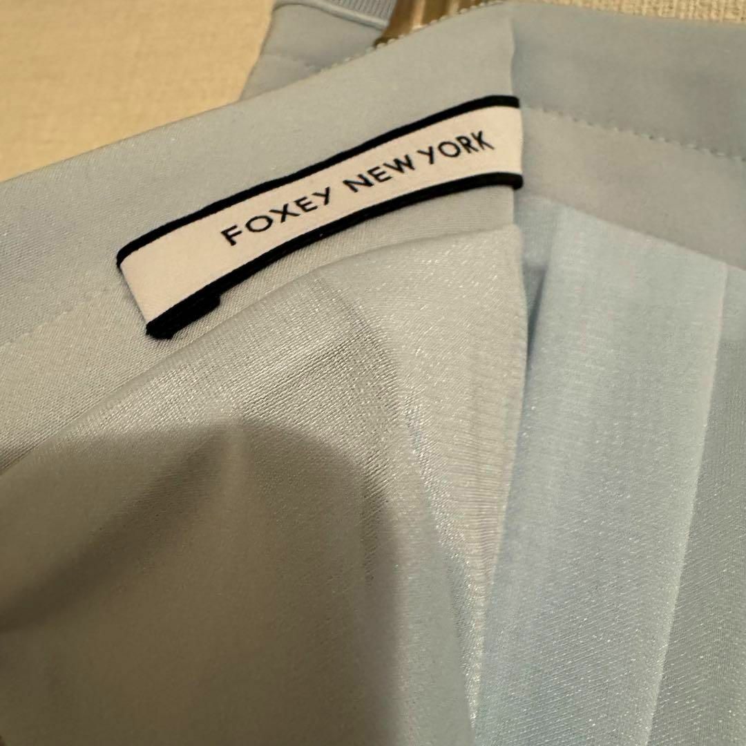 foxey フォクシー スカート ブルー 水色 38サイズ foxey フォクシー スカート ブルー 水色 38サイズ