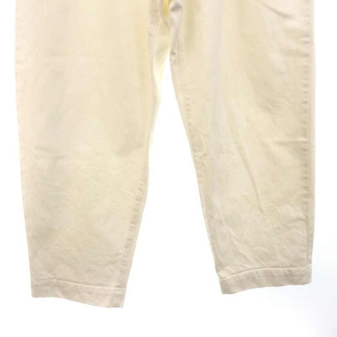 ジャーナルスタンダード ラックス 12OZデニム carotte パンツ M 白 ジャーナルスタンダード ラックス 12OZデニム carotte パンツ M 白