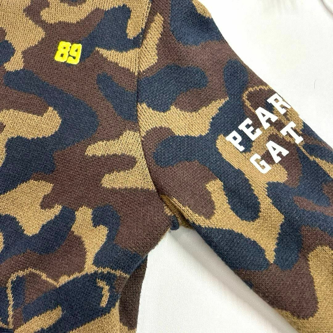 美品】レインウェア サイズ5 パーリーゲイツ 迷彩 カモフラ 美品】レインウェア サイズ5 パーリーゲイツ 迷彩 カモフラ