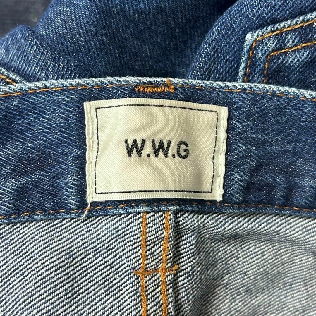 WHO'S WHO gallery - 美品✨【W.W.G】ハイウエストストレート WHO'S WHO gallery - 美品✨【W.W.G】ハイウエストストレート