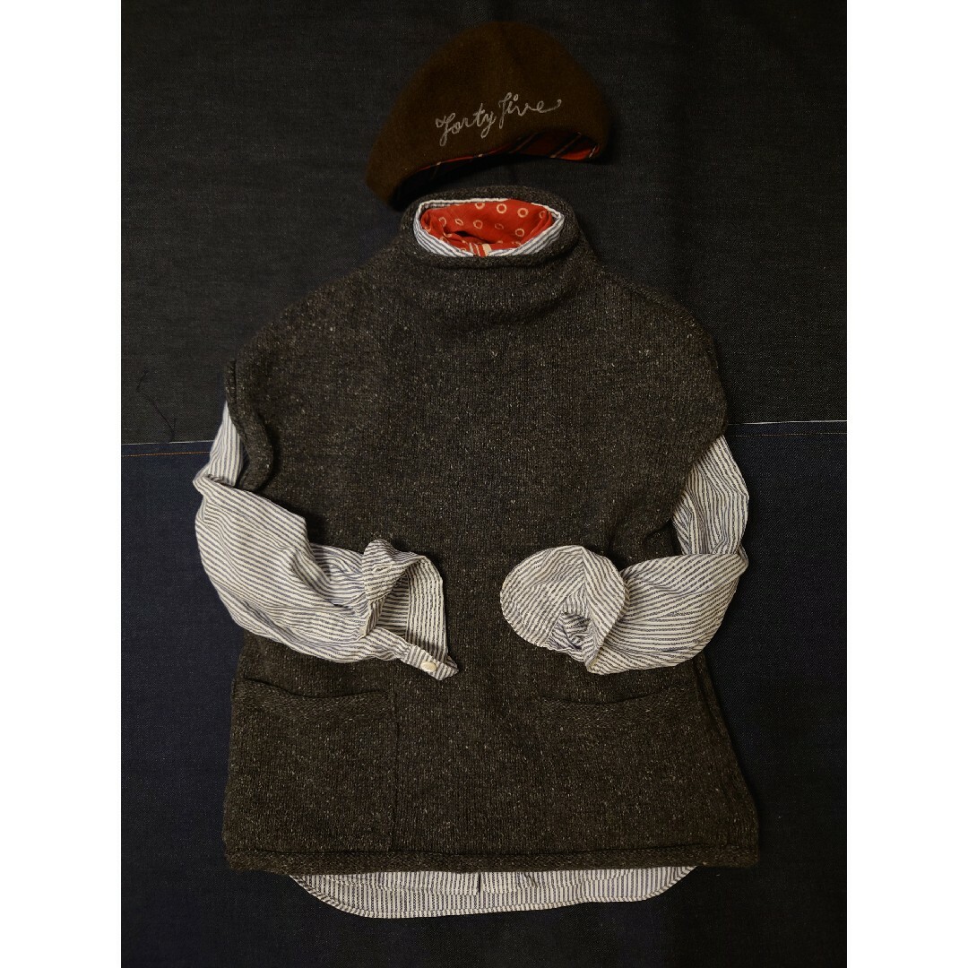 美品/人気】45R 908馬比古ベスト 美品/人気】45R 908馬比古ベスト