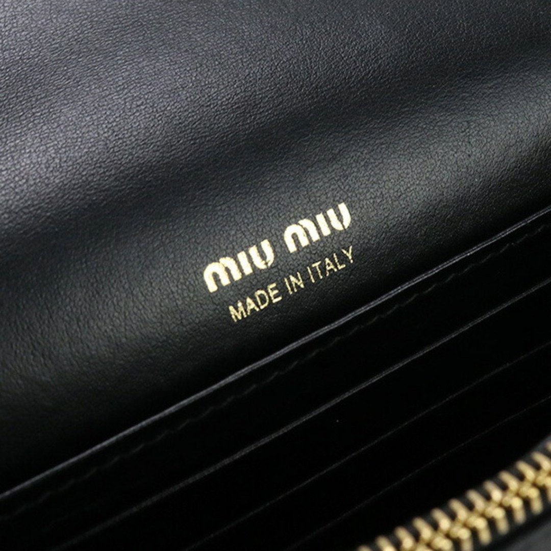 MIU MIU - ミュウミュウ MIUMIU(OUTLET) チェーンウォレット MIU MIU - ミュウミュウ MIUMIU(OUTLET) チェーンウォレット