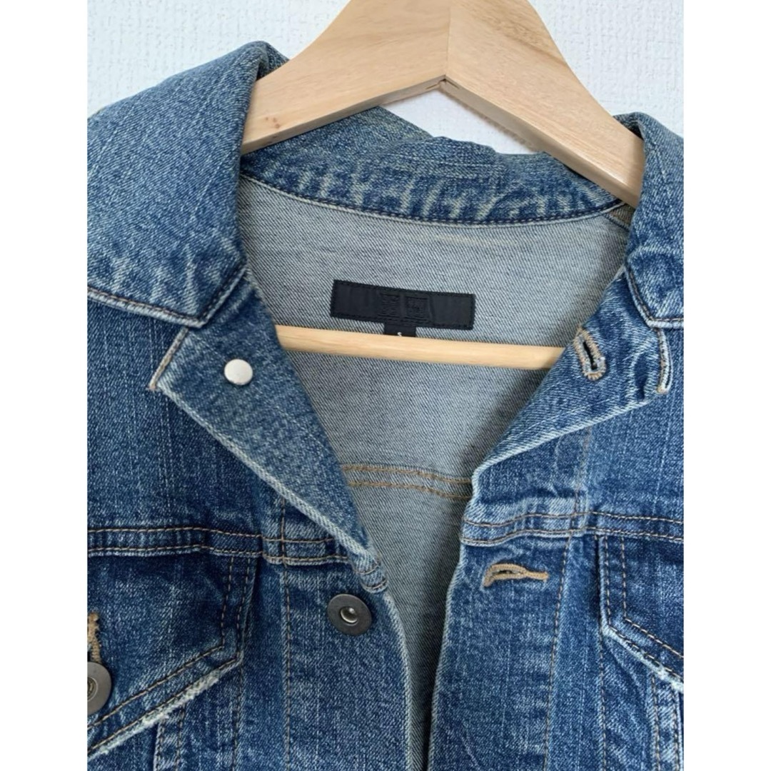 UNIQLO - UNIQLO デニムジャケット Lの通販 by sow|ユニクロ UNIQLO - UNIQLO デニムジャケット Lの通販 by sow|ユニクロ