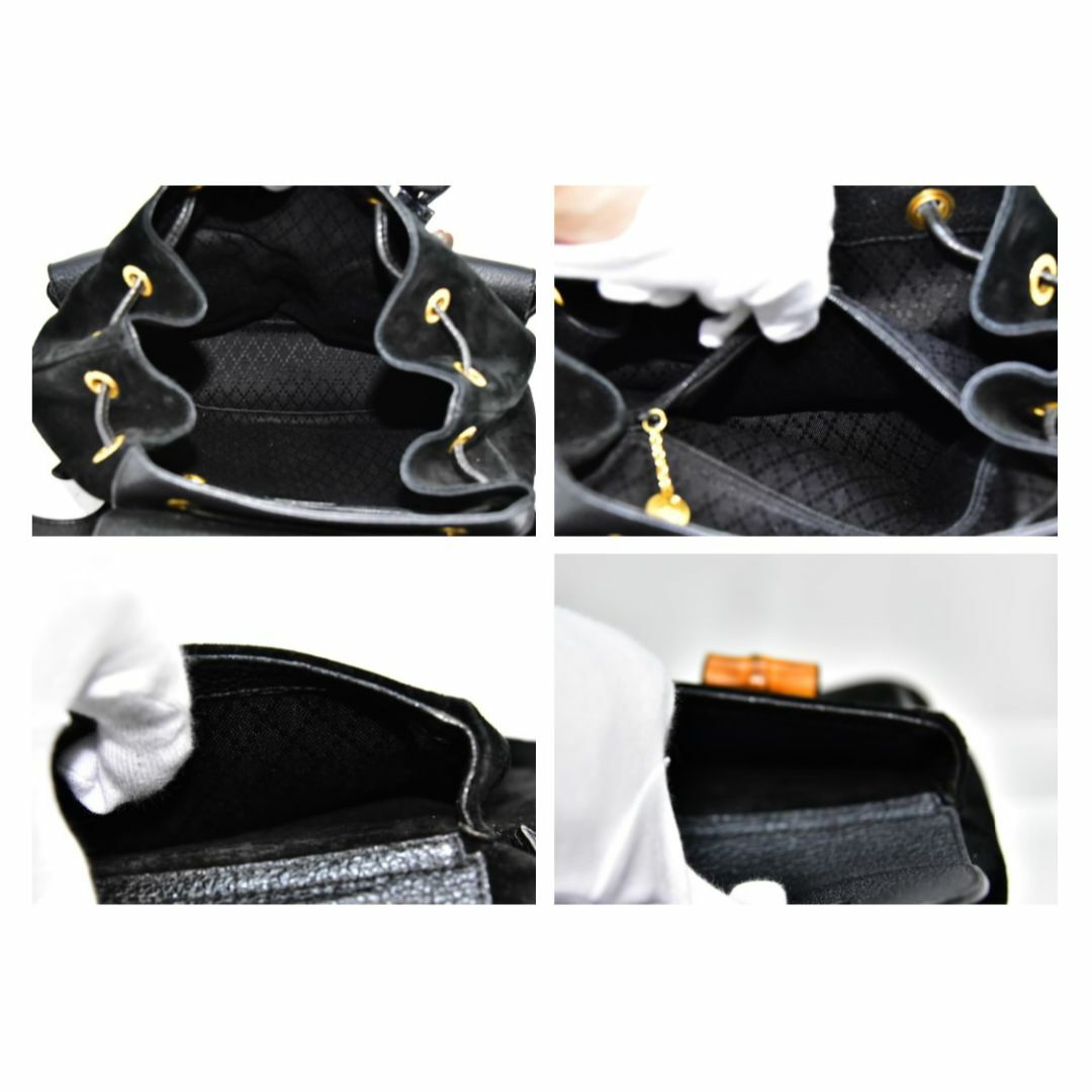 GUCCI - 鑑定済 グッチ GUCCI バンブーリュック バックパック GUCCI - 鑑定済 グッチ GUCCI バンブーリュック バックパック