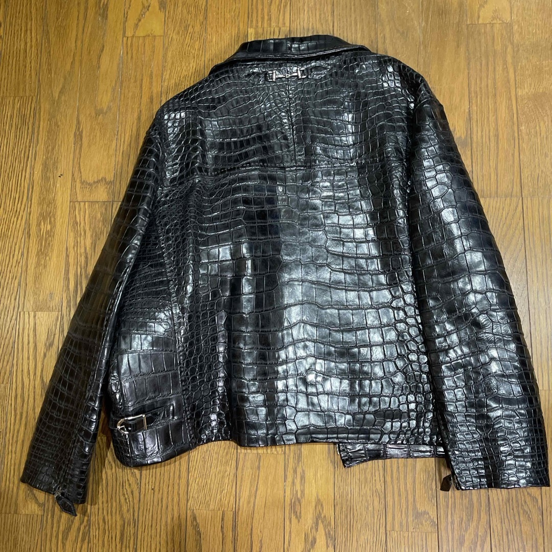 本クロコレザージャケットの通販 by きっちゃん's shop|ラクマ 本クロコレザージャケットの通販 by きっちゃん's shop|ラクマ