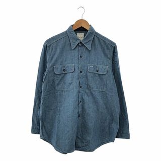 現行品MADISONBLUE ライトブルー デニムシャツ 長袖 現行品MADISONBLUE ライトブルー デニムシャツ 長袖