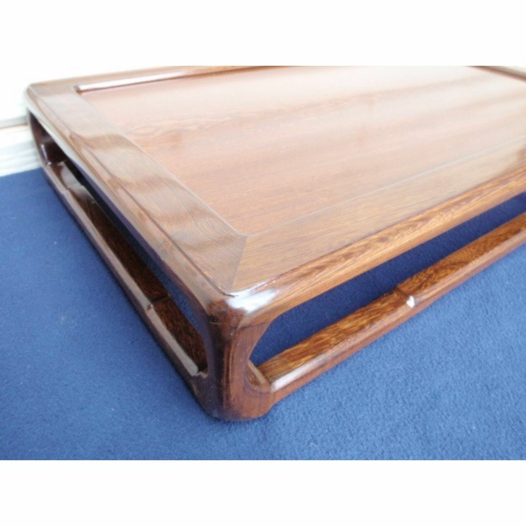 新品♪ 53巾 総鉄刀木(タガヤサン)花台 飾り台 盆栽台 香炉台 検 新品♪ 53巾 総鉄刀木(タガヤサン)花台 飾り台 盆栽台 香炉台 検